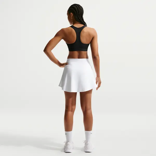 Nike Swoosh Medium-support Padded Sports Bra - Black