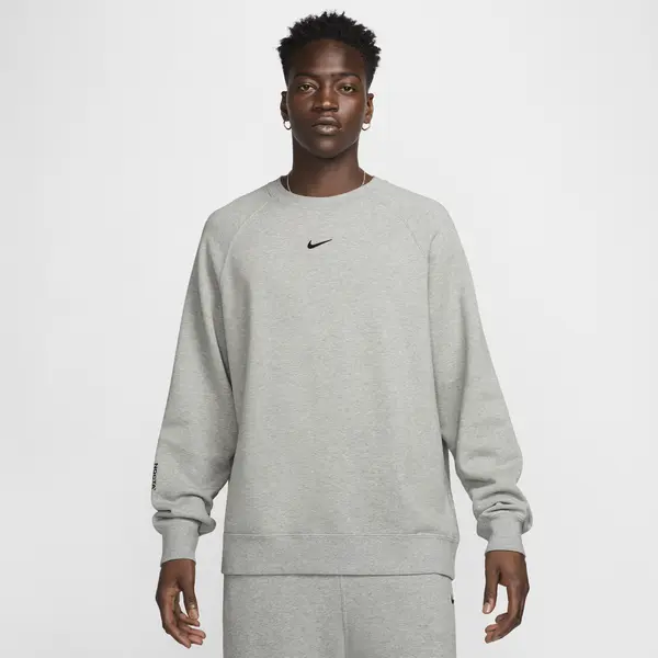 Nike Nocta Fleece Crewneck Sweatshirt - Grey