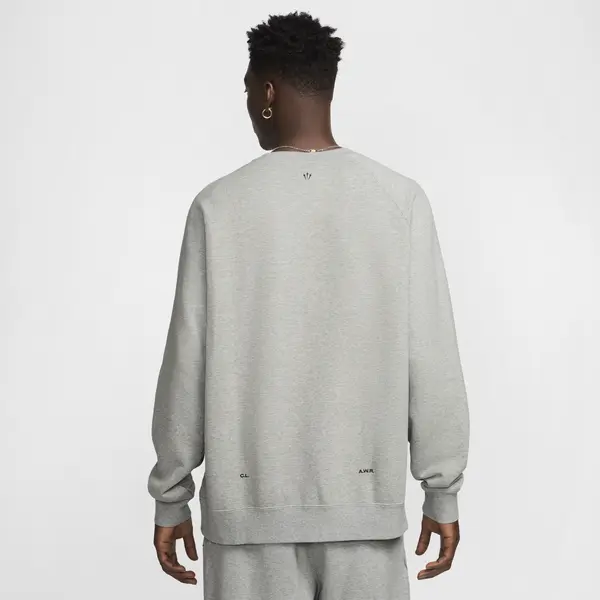 Nike Nocta Fleece Crewneck Sweatshirt - Grey