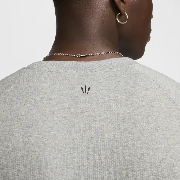 Nike Nocta Fleece Crewneck Sweatshirt - Grey