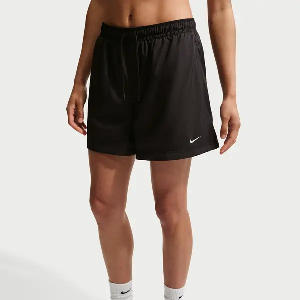 Nike Sportswear Classic Wovens Mid-rise Shorts - Black