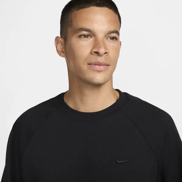 Nike Primary Fleece Dri-fit Uv Performance Crew - Black