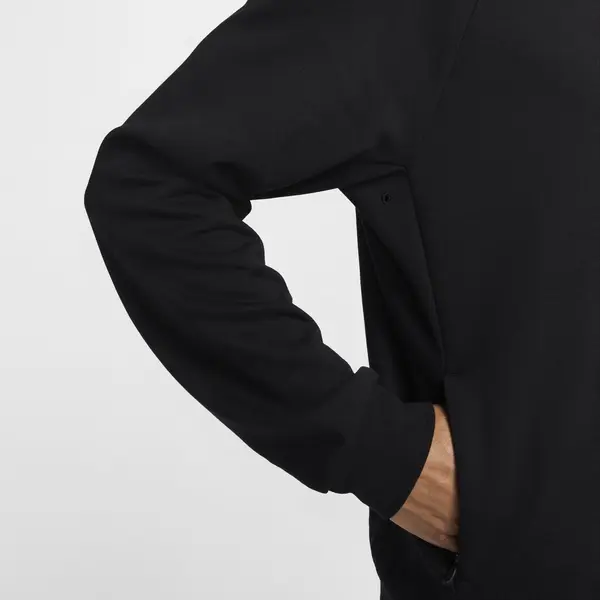 Nike Primary Fleece Dri-fit Uv Performance Crew - Black