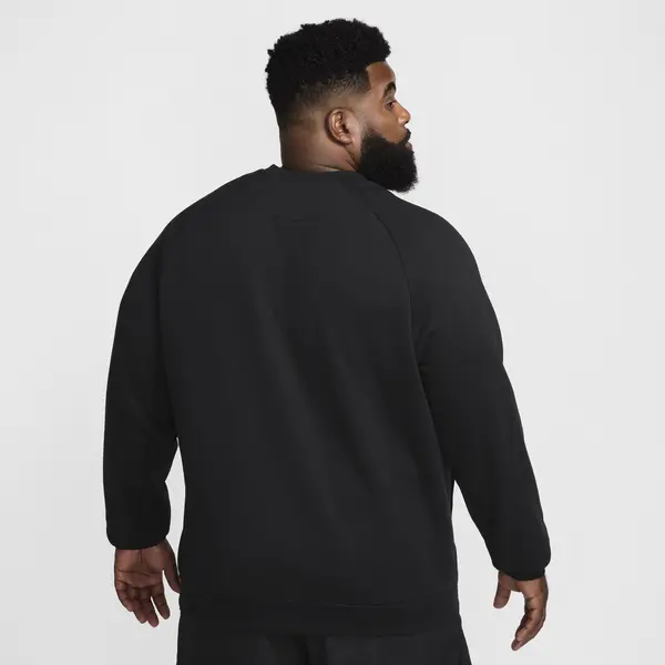 Nike Primary Fleece Dri-fit Uv Performance Crew - Black
