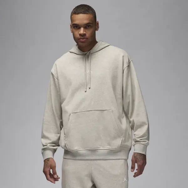 JORDAN Sport Crossover Dri-fit Pullover Hoodie - Grey
