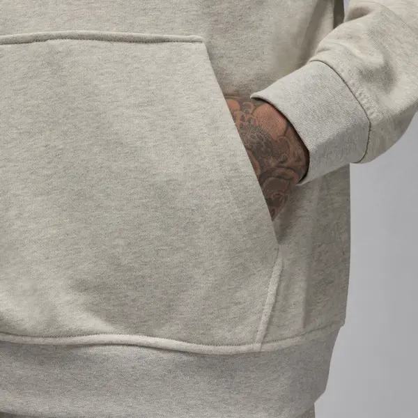 JORDAN Sport Crossover Dri-fit Pullover Hoodie - Grey