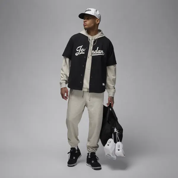 JORDAN Sport Crossover Dri-fit Pullover Hoodie - Grey