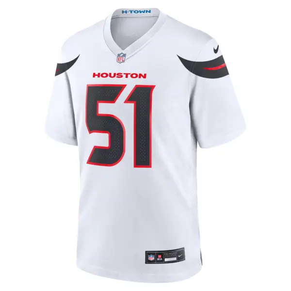 Nike Houston Texans Nfl Game Football Jersey - White
