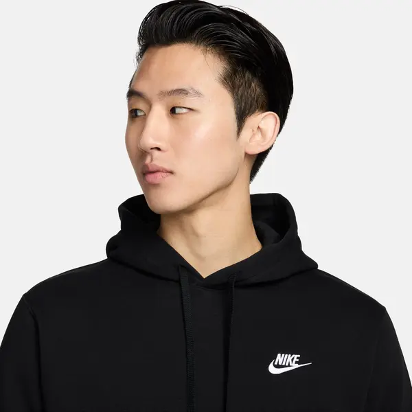 Nike Sportswear Club Fleece Pullover Hoodie - Black