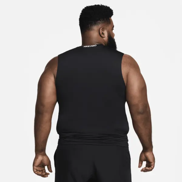 Nike Pro Dri-fit Slim Sleeveless Top - Black