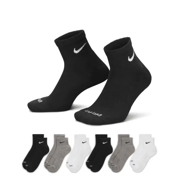 Nike Everyday Plus Cushioned Training Ankle Socks - Multicolor