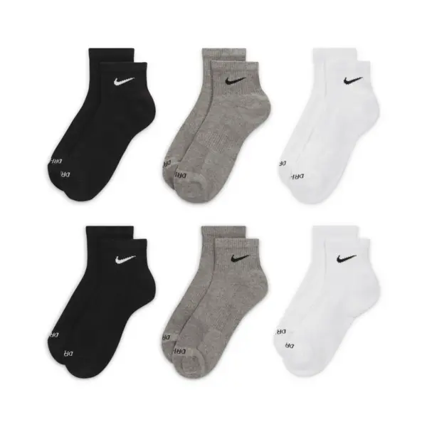 Nike Everyday Plus Cushioned Ankle Socks - Multicolor