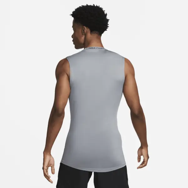 Nike Pro Dri-fit Tight Sleeveless Fitness Top - Grey
