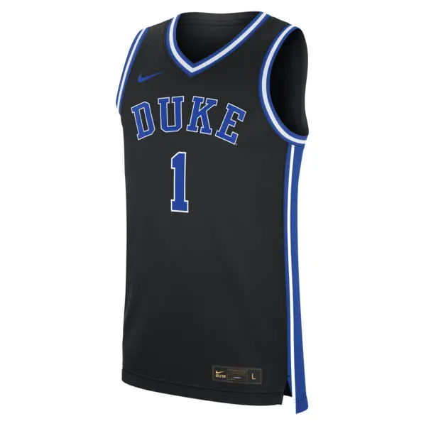 Nike Duke Blue Devils Replica College Basketball Jersey - Black
