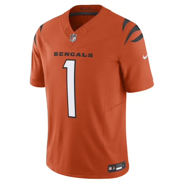 Nike Cincinnati Bengals Ja'marr Chase Dri-fit Nfl Limited Football Jersey - Orange