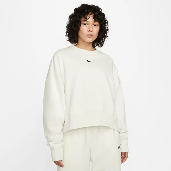 Nike Sportswear Phoenix Fleece Over-oversized Crew-neck Sweatshirt - White
