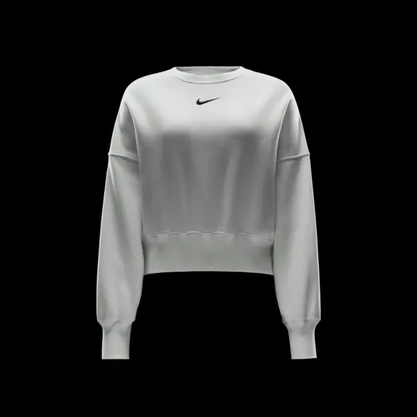Nike Sportswear Phoenix Fleece Over-oversized Crew-neck Sweatshirt - White
