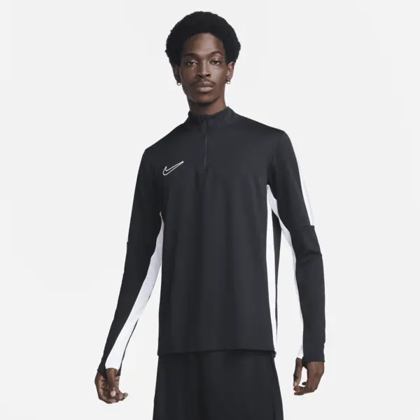 Nike Academy Dri-fit 1/2-zip Soccer Top - Black