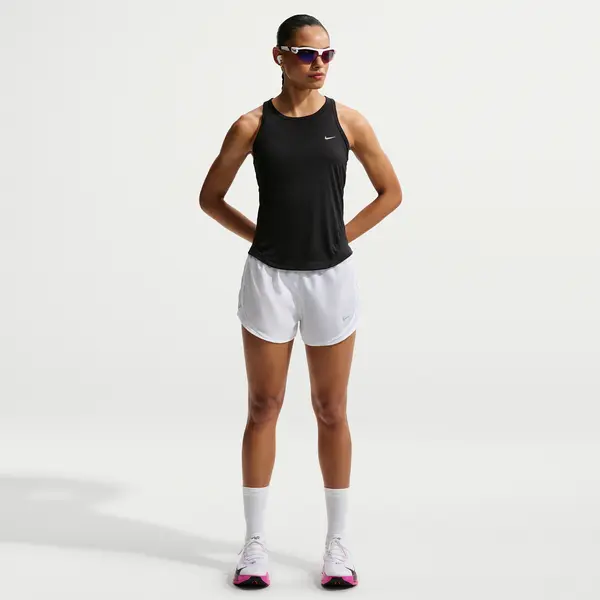 Nike Tempo Brief-lined Running Shorts - White