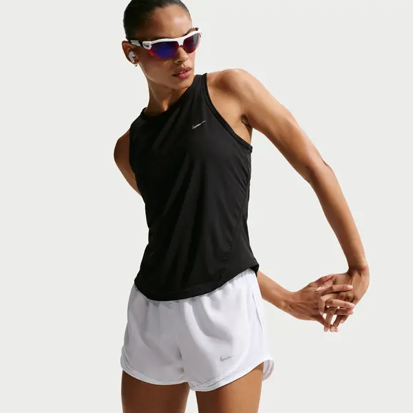 Nike Tempo Brief-lined Running Shorts - White