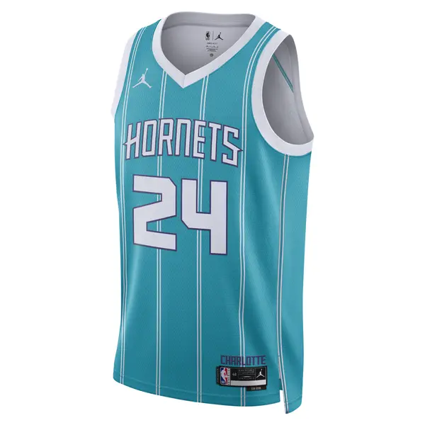 JORDAN Charlotte Hornets Dri-fit Nba Swingman Jersey - Blue