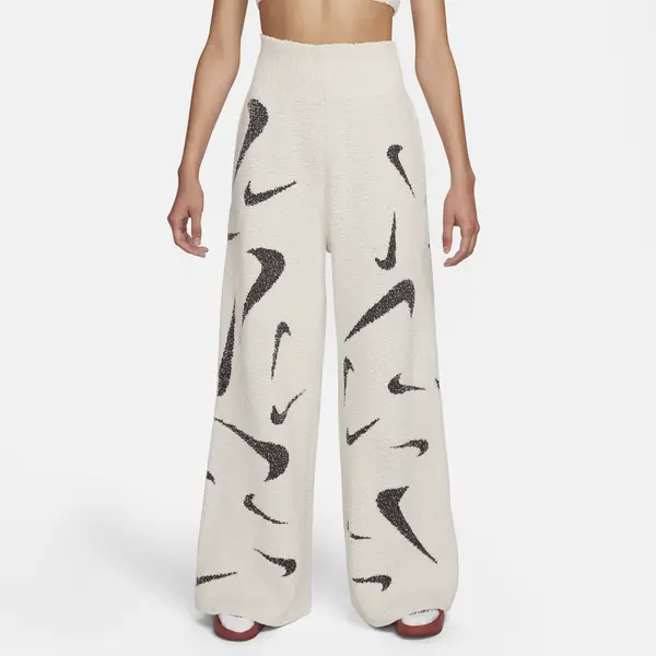 Nike Sportswear Phoenix Cozy Bouclé High-Waisted Wide-Leg Knit