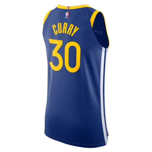 Nike Stephen Curry Warriors Icon Edition 2020 Nba Authentic Jersey - Blue
