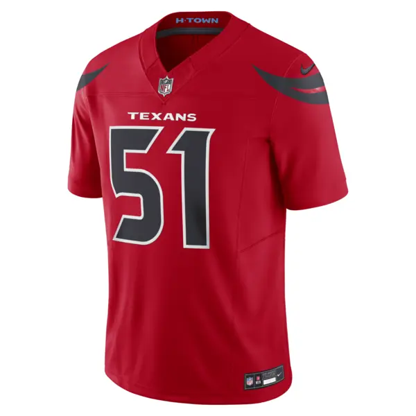 Nike Will Anderson Jr. Houston Texans Dri-fit Nfl Limited Football Jersey - Red