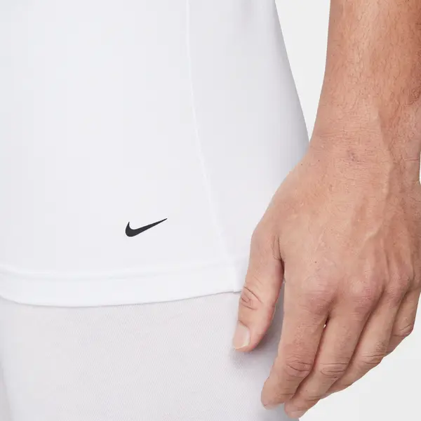 Nike Dri-fit Essential Cotton Stretch Slim Fit Crew Neck Undershirt
