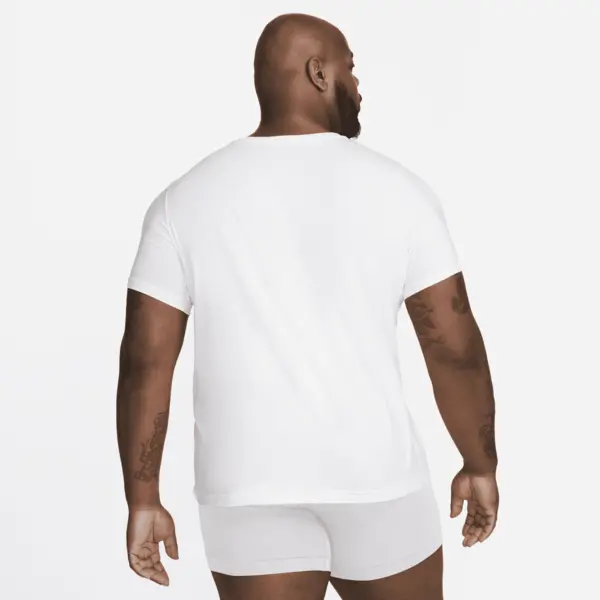 Nike Dri-fit Essential Cotton Stretch Slim Fit Crew Neck Undershirt