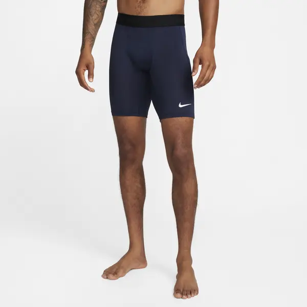 Nike Pro Dri-fit Fitness Long Shorts - Blue
