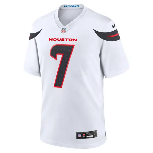 Nike C.j. Stroud Houston Texans Nfl Game Football Jersey - White