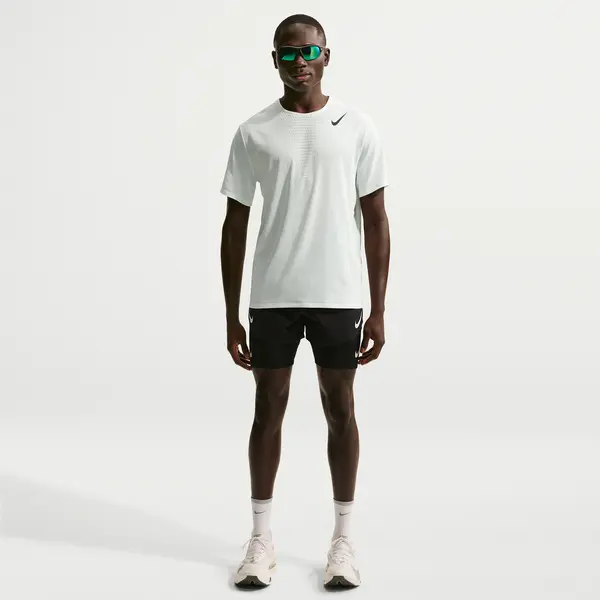 Nike Aeroswift Dri-fit Adv Short-sleeve Running Top - White