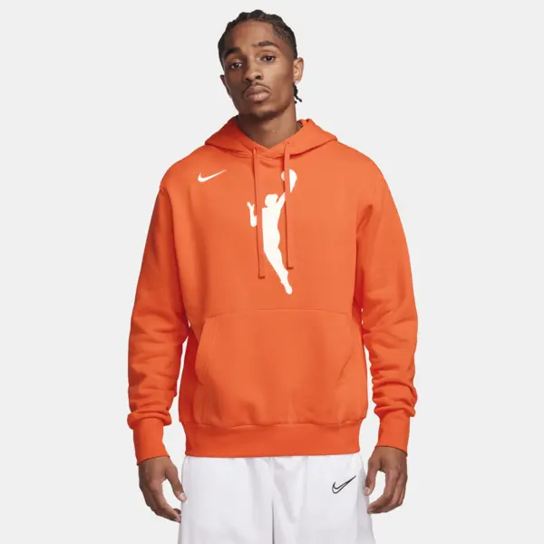 Nike Wnba Fleece Pullover Hoodie - Orange