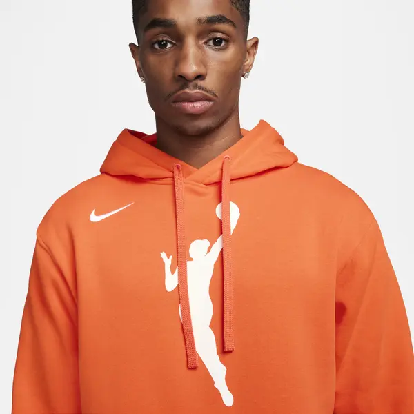 Nike Wnba Fleece Pullover Hoodie - Orange
