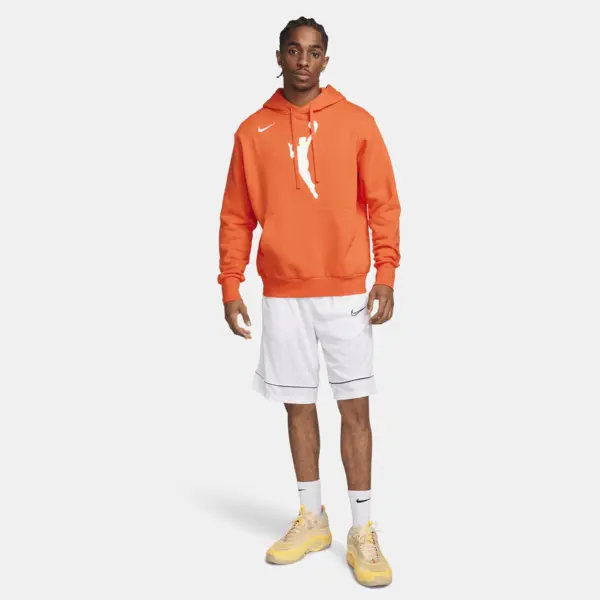 Nike Wnba Fleece Pullover Hoodie - Orange
