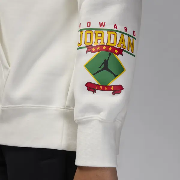 JORDAN X Howard University Satin-lined Pullover Hoodie