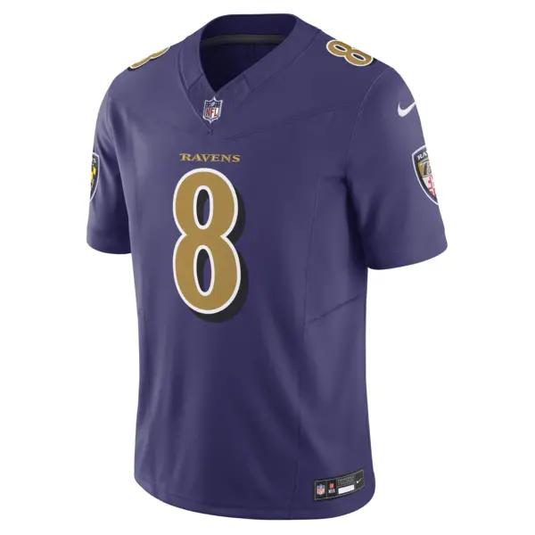 Nike Lamar Jackson Baltimore Ravens Dri-fit Nfl Limited Football Jersey - Purple