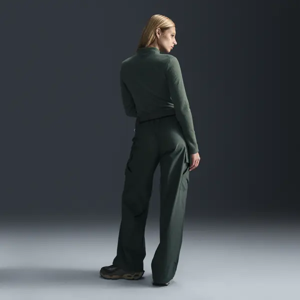 Nike Sportswear Phoenix Plush Slim Long-sleeve 1/2-zip Top - Green