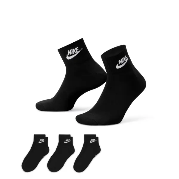 Nike Everyday Essential Ankle Socks - Black