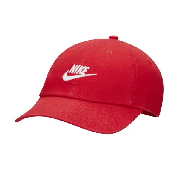 Nike Club Unstructured Futura Wash Cap - Red