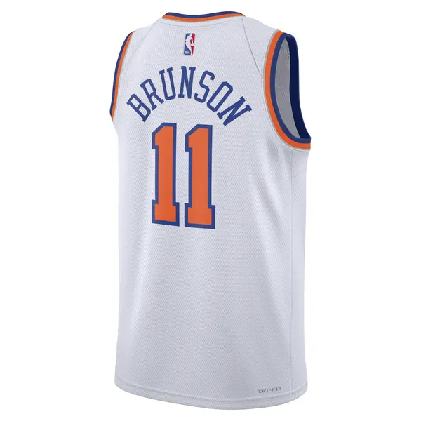 Nike New York Knicks Association Edition Dri-fit Nba Swingman Jersey