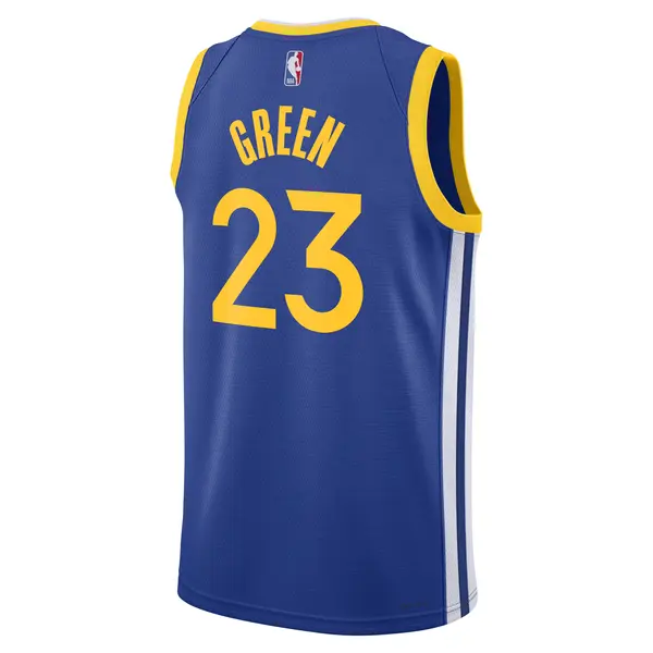 Nike Golden State Warriors Icon Edition Dri-fit Nba Swingman Jersey - Blue
