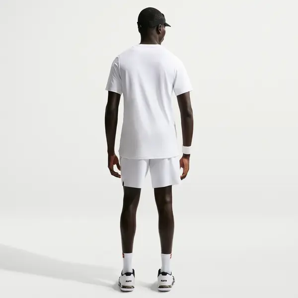 Nike Court Advantage Dri-fit 8" Tennis Shorts - White