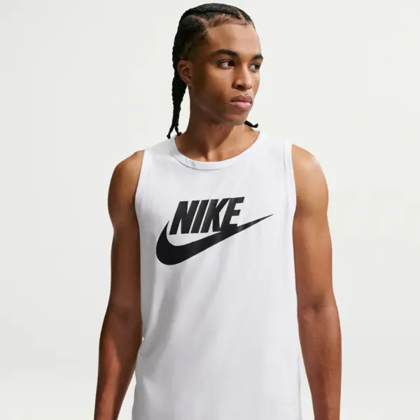 Nike Sleeveless Tank Top - White
