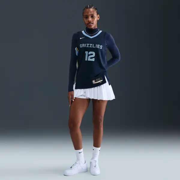 Nike Memphis Grizzlies Icon Edition Dri-fit Nba Swingman Jersey - Blue