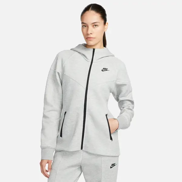 Nike Sportswear Tech Fleece Windrunner Full-zip Hoodie - Grey