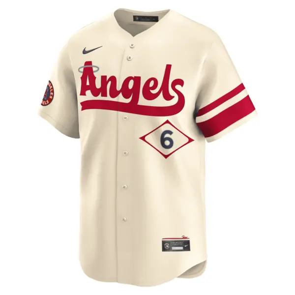 Nike Anthony Rendon Los Angeles Angels City Connect Dri-fit Adv Mlb Limited Jersey - Brown