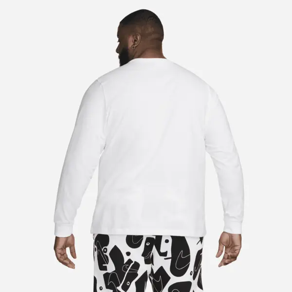 Nike Sportswear Club Long-sleeve T-shirt - White