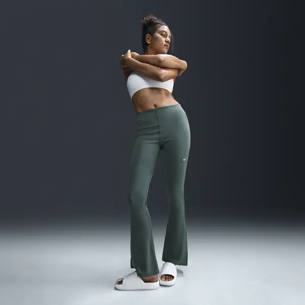 Nike Sportswear Chill Knit Tight Mini-rib Flared Leggings